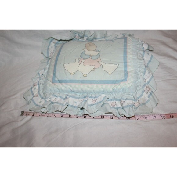 Red Calliope | Toys | Vintage Bed Pillow Red Calliope 986 Blue Bunny ...
